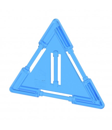 Small Triangle Tile Blue Pastel (slotted) – The Learning Journey TG