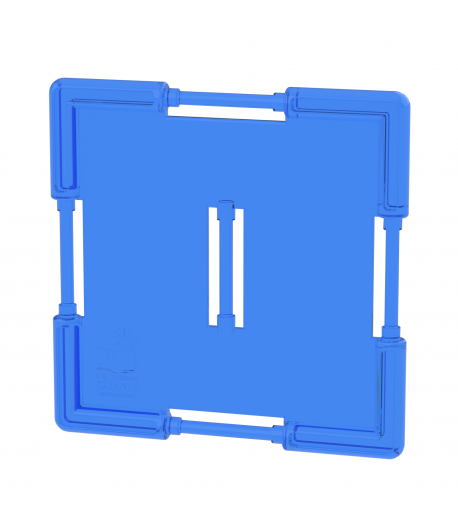 Square Tile Blue (slotted) – The Learning Journey TG